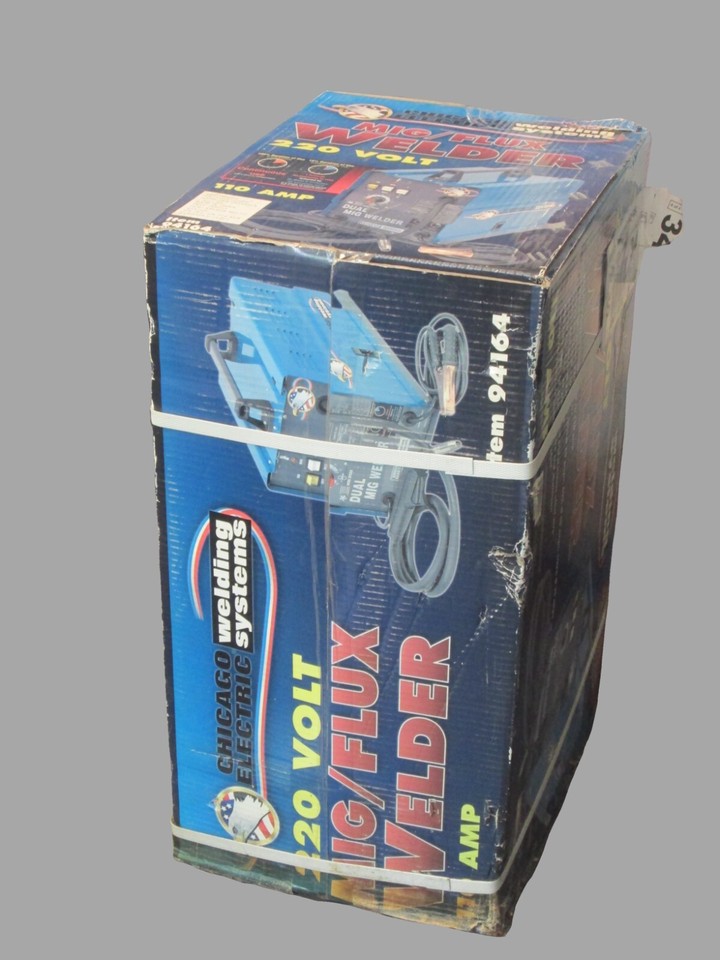 Chicago Electric 94164 Corded Tabletop 220V Dual MIG Welder | eBay