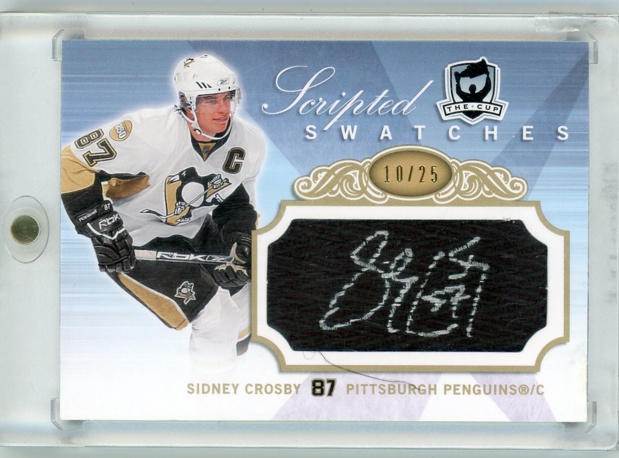 Sidney Crosby Autographed Memorabilia | Signed Photo, Jersey ...