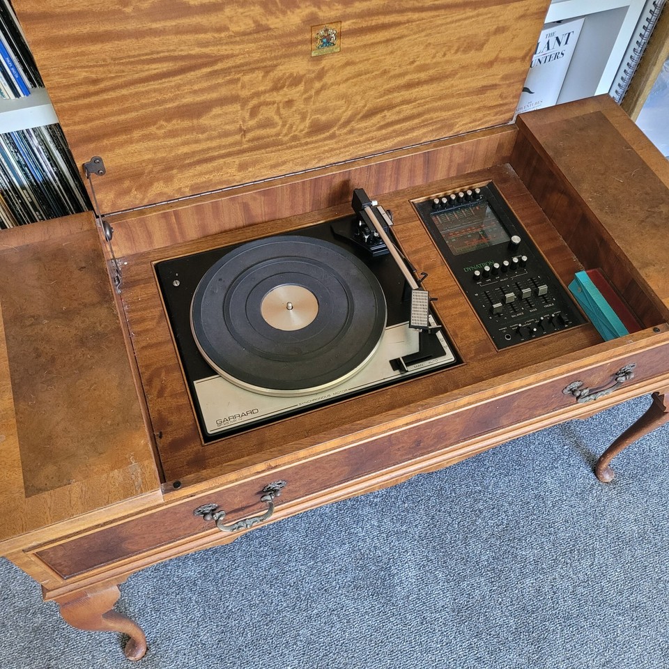 Dynatron Vintage Record player - Radiogram Pull out speakers | eBay UK