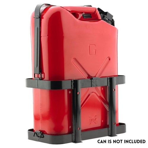 Jerry Can Holder Mount Gas Rack Fuel Gasoline Military Metal 20 Liter 5 ...