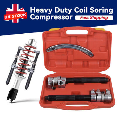 Heavy Duty Coil Spring Compressor Hook Strut Suspension Clamp Auto Tool ...
