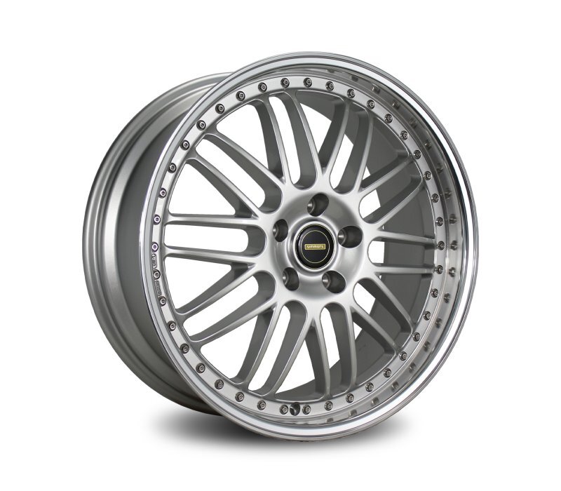 To Suit MAZDA CX-3 WHEELS PACKAGE: 19x8.5 19x9.5 Simmons OM-1 Silver ...