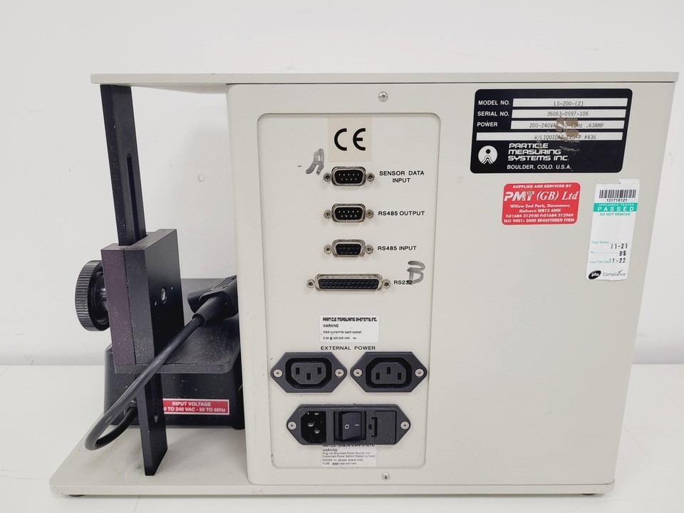 Particle Measuring Systems Model LS-200(2) Liquid Sampler Lab | eBay