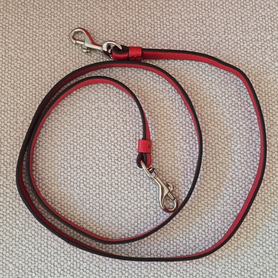 COACH Park Leather Handbag / Crossbody Red | eBay