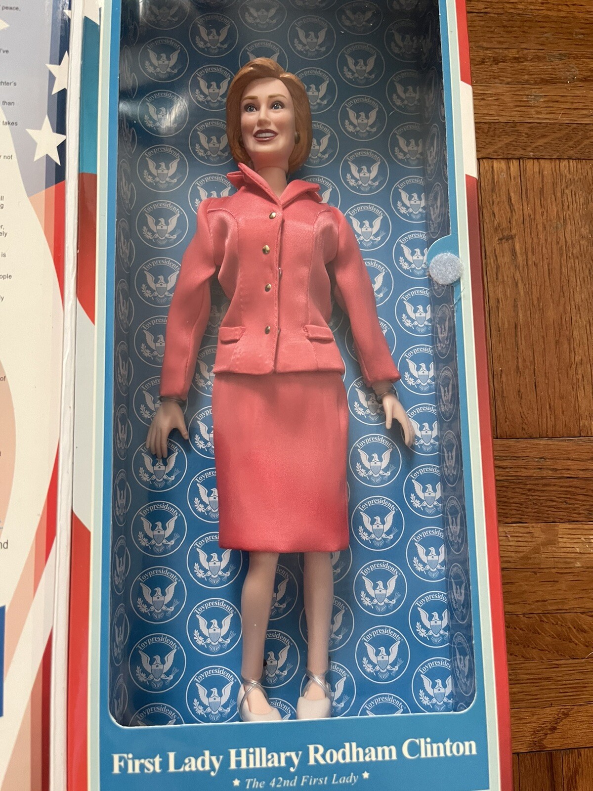 NIB First Lady Hillary Rodham Clinton Talking Action Figure Doll ...