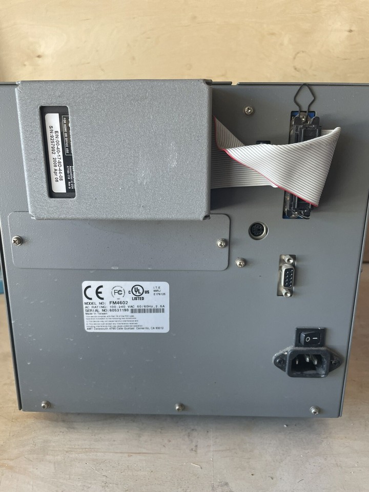 AMTDatasouth FASTMARK FM4602 THERMAL LABEL PRINTER | eBay