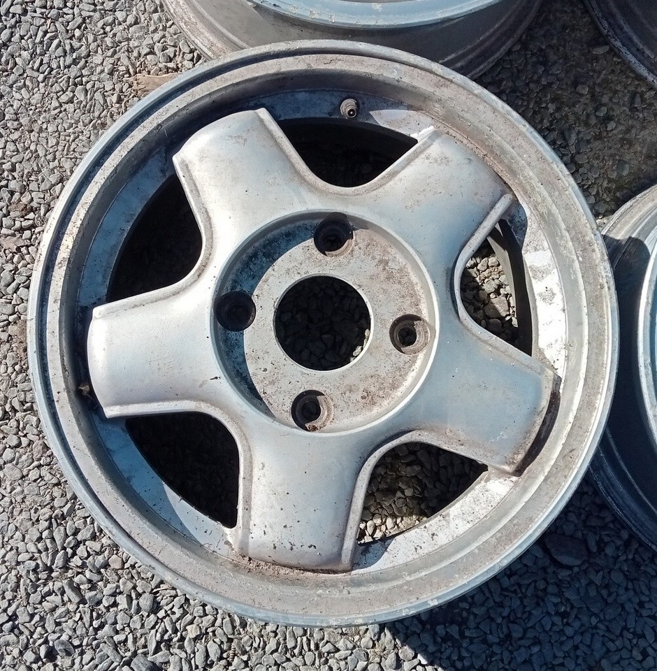 Revolution RFX 15" Alloy Wheels 4x130 15x5.5j Skoda Estelle VW Beetle ...