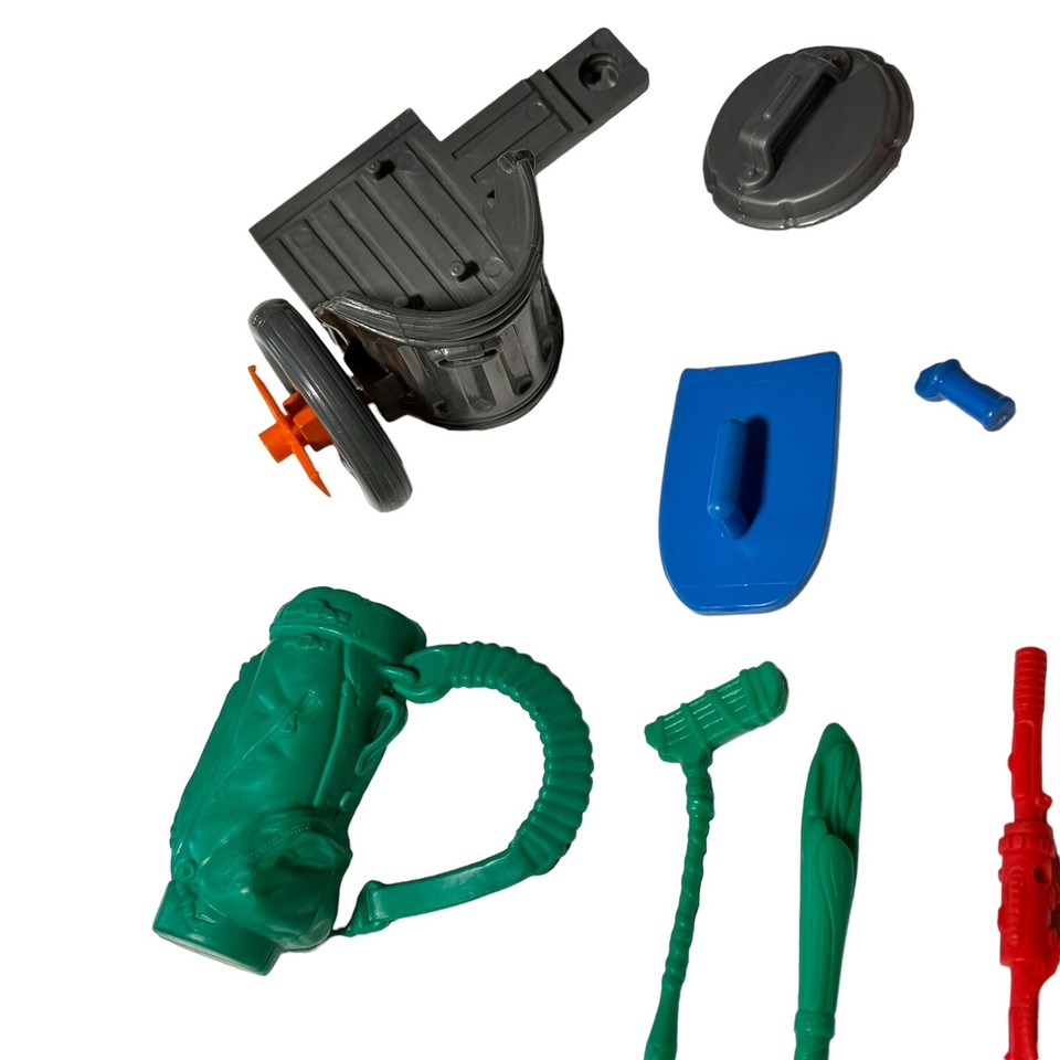 Lot Of Vintage TMNT Teenage Mutant Ninja Turtles accessories parts ...