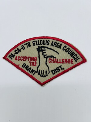 PA-CA-O ‘78 St. Louis Area Council Grant Accepting The Challenge Scouts ...