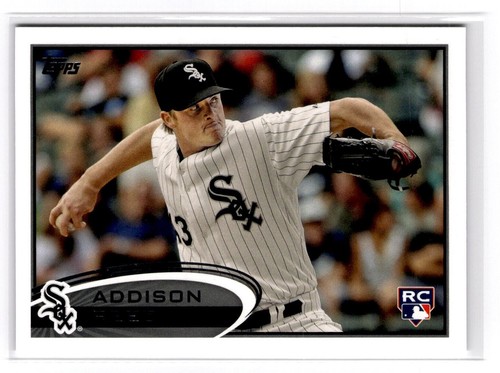2012 Topps Baseball Addison Reed #183 Chicago White Sox | eBay