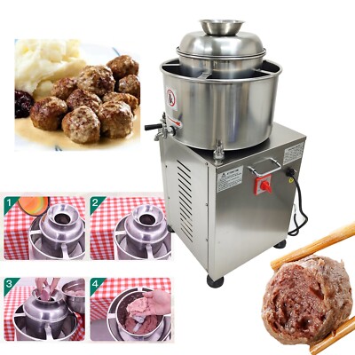 110V Meatball Beater Electric Meat Puree Maker Beef Ball Making Machine ...