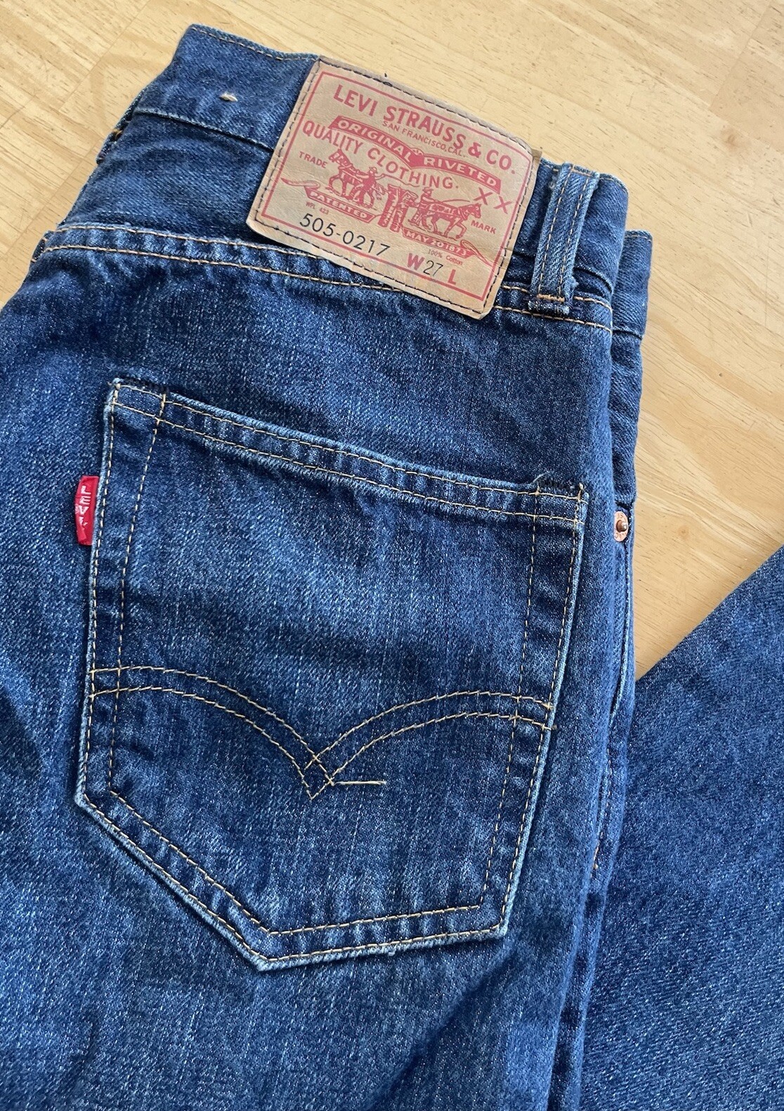 Levi’s Vintage Clothing Line LVC Selvedge BIG E 505-0… - Gem