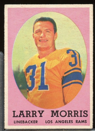 1958 Topps Football #50 Larry Morris | eBay