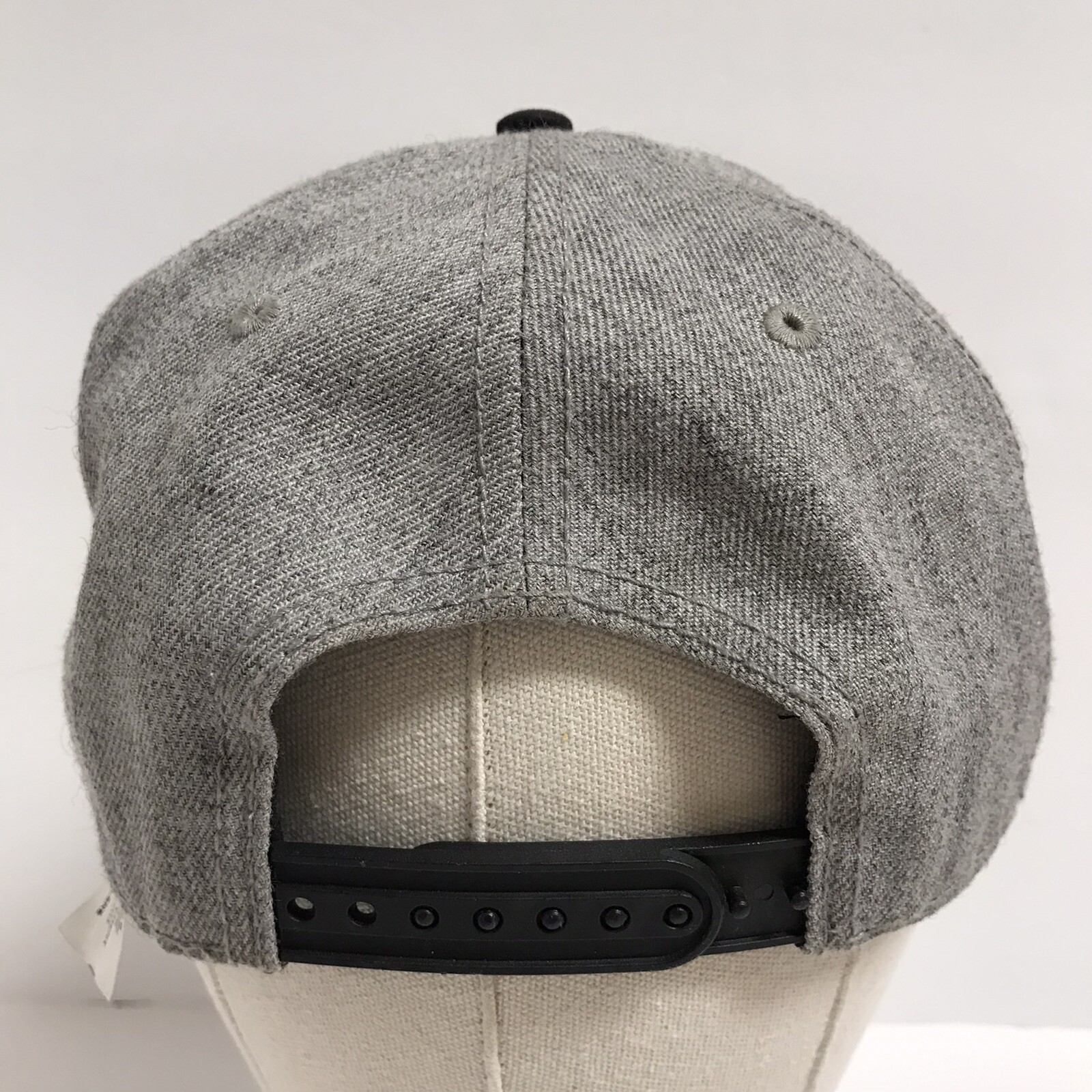 Pokemon Pikachu Gray Black Snapback Distressed Hat - Gem