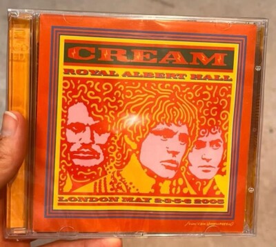 CREAM - ROYAL ALBERT HALL - MAY 2,3,5,6 (New Reissue Remastered 2 CD ...