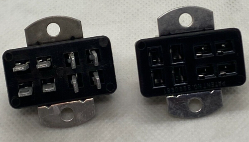 1 Original Vintage Cinch Jones 8 pin Connector Chassis mount male ...