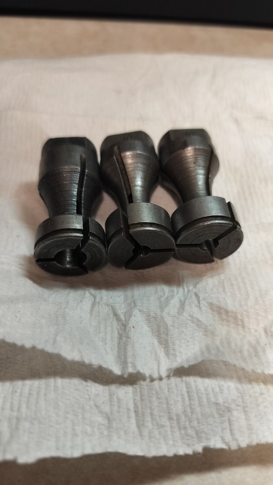 QTY 3 Procunier #3 Tap Collets #10 5/16" Tapping Head | eBay