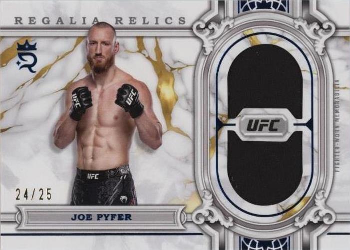 2024 Topps Royalty UFC - Regalia Relics Joe Pyfer #RAR-10 Blue /25 (MEM ...