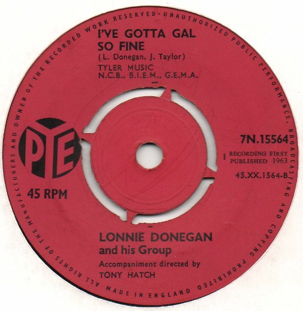 Lonnie Donegan - Lemon Tree 17.8cm Vinyle 45rpm | eBay