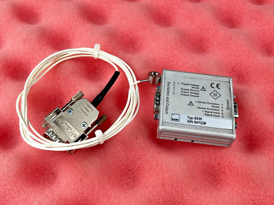 Burster 2kN Load Cell 8416-6002 + Amplifier 9235 Press Sensor Force ...