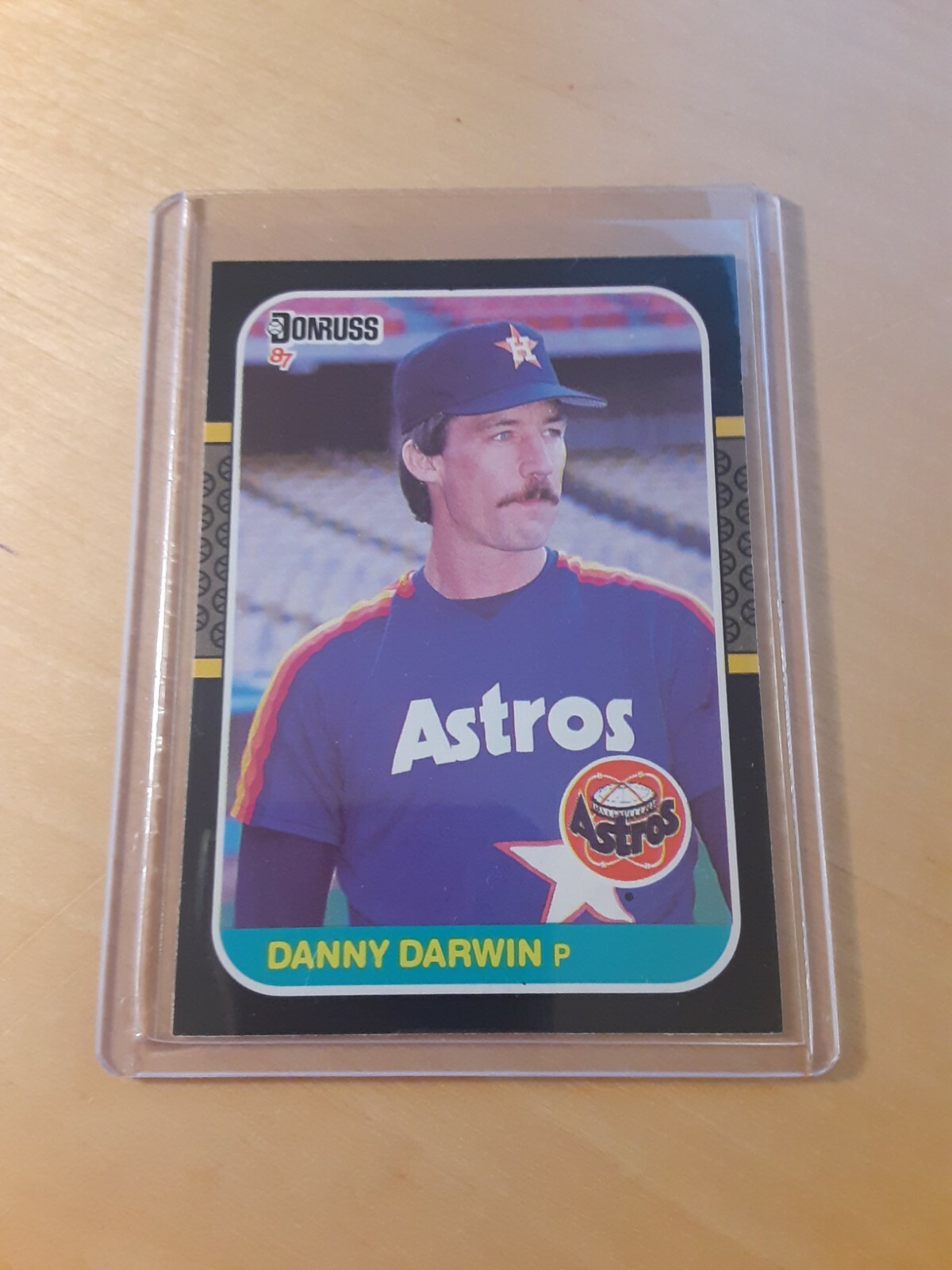 1987 Donruss #508 DANNY DARWIN Houston Astros Baseball Card, Pitcher ...