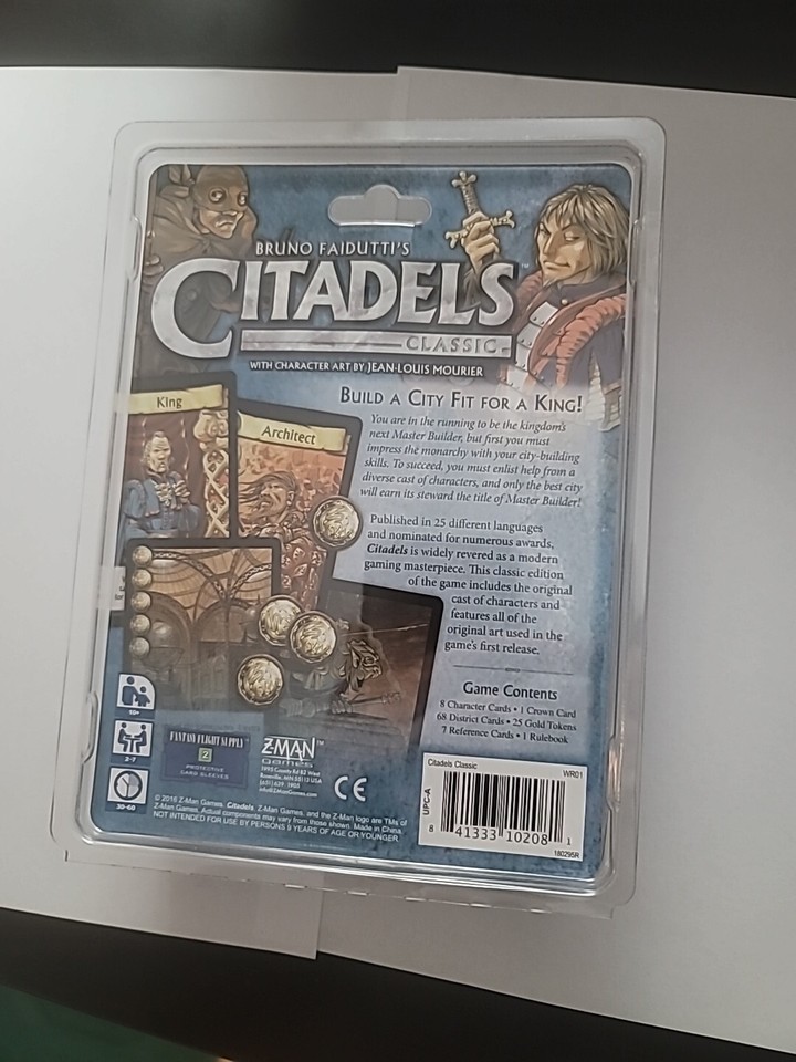 Citadels Classic Game 2-8 Players Brand New | eBay