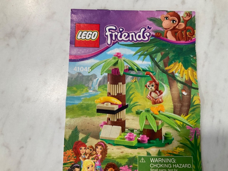 Lego Friends 41045 Orangutan's Banana Tree Instructions only | eBay