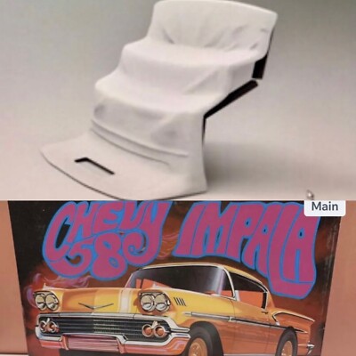 1:25 1958 Impala Convertible Half Up-top. Model Kit Not Included | eBay