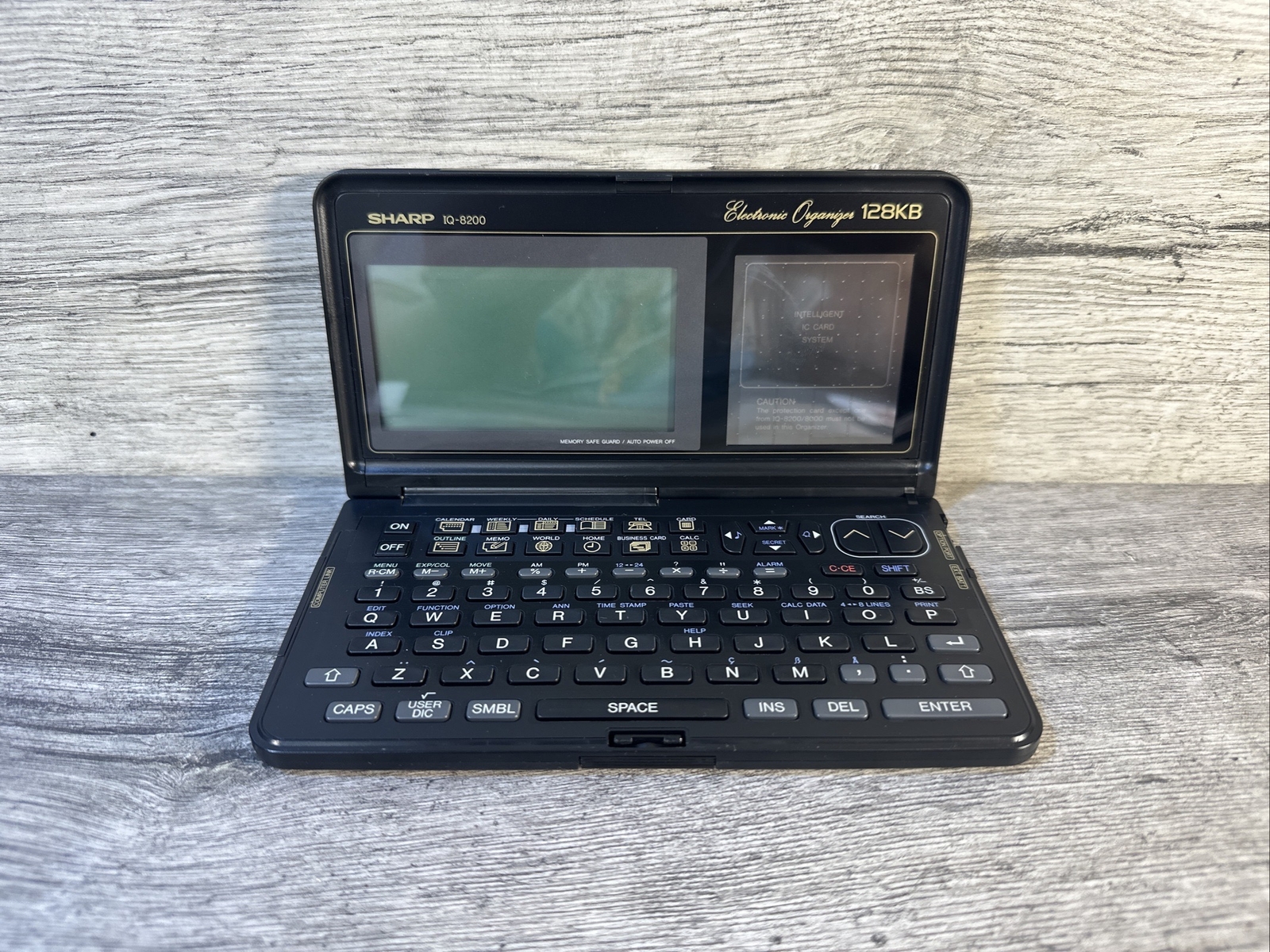 SHARP IQ-8200 ELECTRONIC ORGANIZER IQ128KB #M26 | eBay
