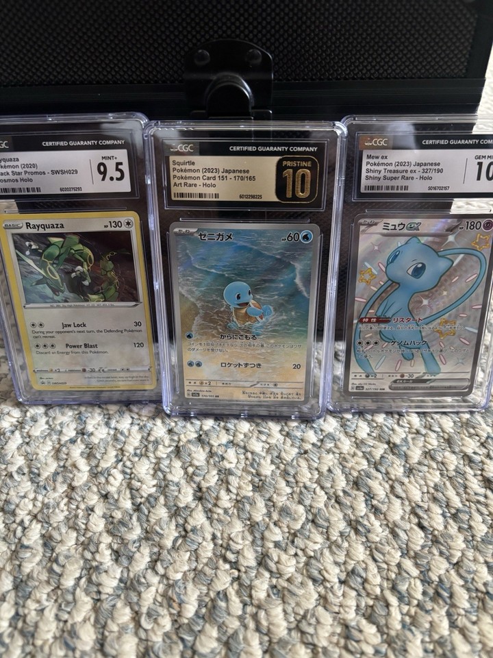 Pokemon Graded CGC Slab Bundle! Pristine 10, gem Mint 10 | eBay