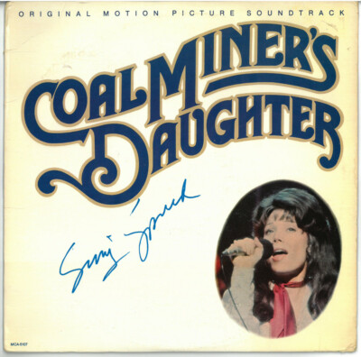 Sissy Spacek signed 1980 Coal Miner's Daughter Album Cover/LP/Vinyl ...