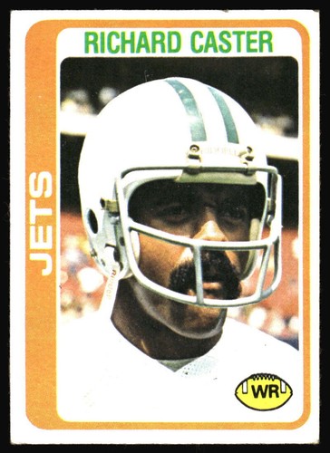 1978 Topps Richard Caster #21 New York Jets | eBay
