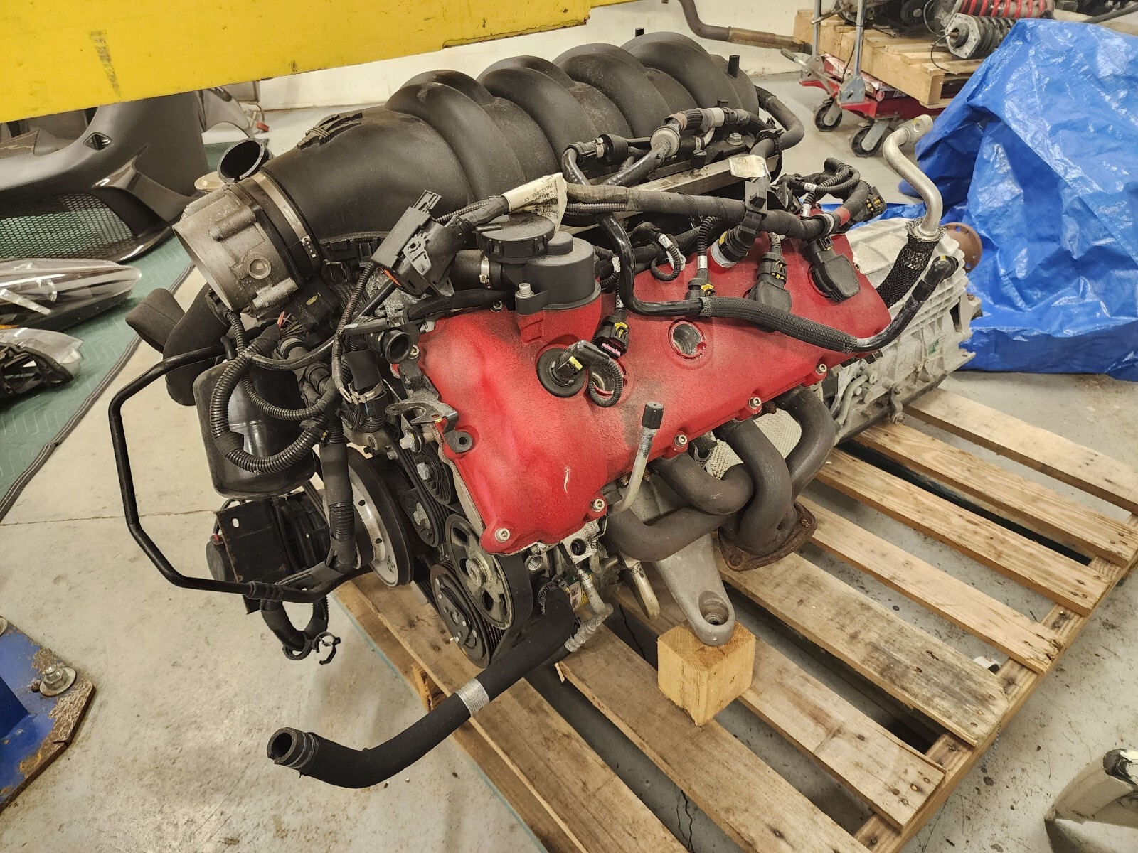 4.7L ENGINE MOTOR ASSEMBLY MASERATI GRANTURISMO SPORT V8 F136 M139 33K ...