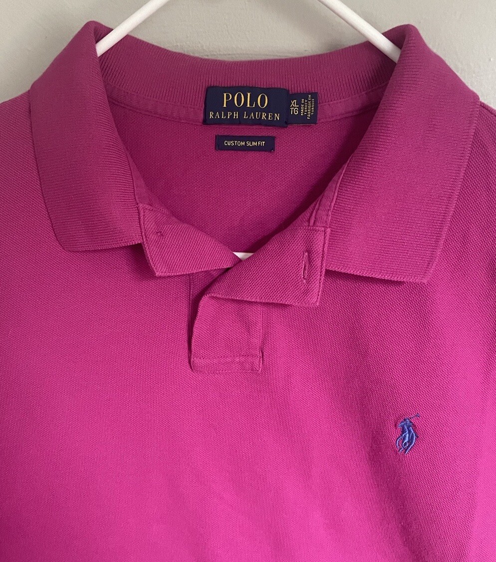 Polo Ralph Lauren Shirt Classic Fit Polo shirt size XL Pink Pony Logo ...