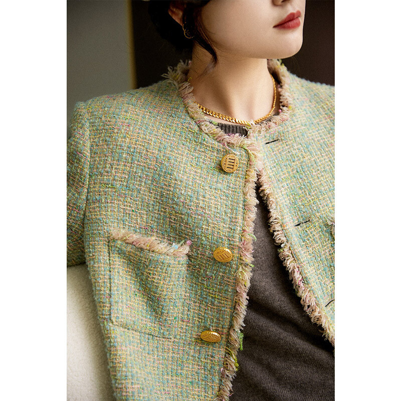 Women Autumn Fashion Short Coat Top Chic Long Sleeve Button Jacket | eBay