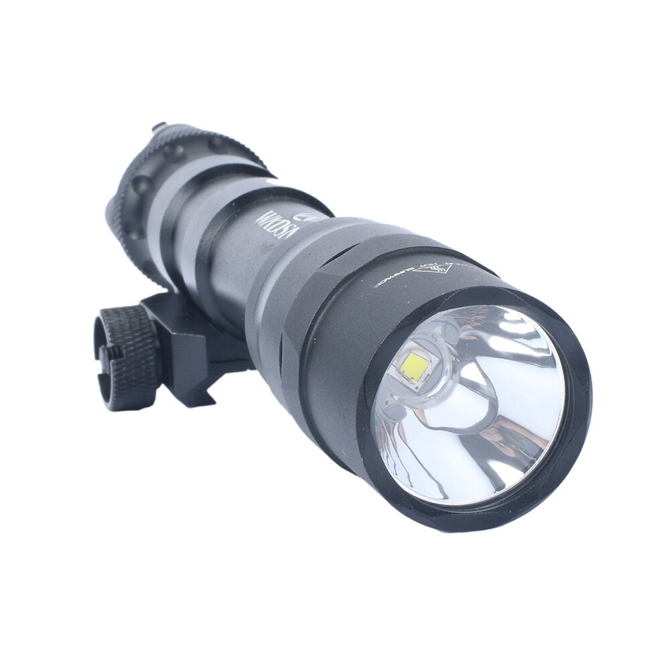 Tactical M600DF Dual Fuel LED Scout Flashlight 1400 Lumens Picatinny ...
