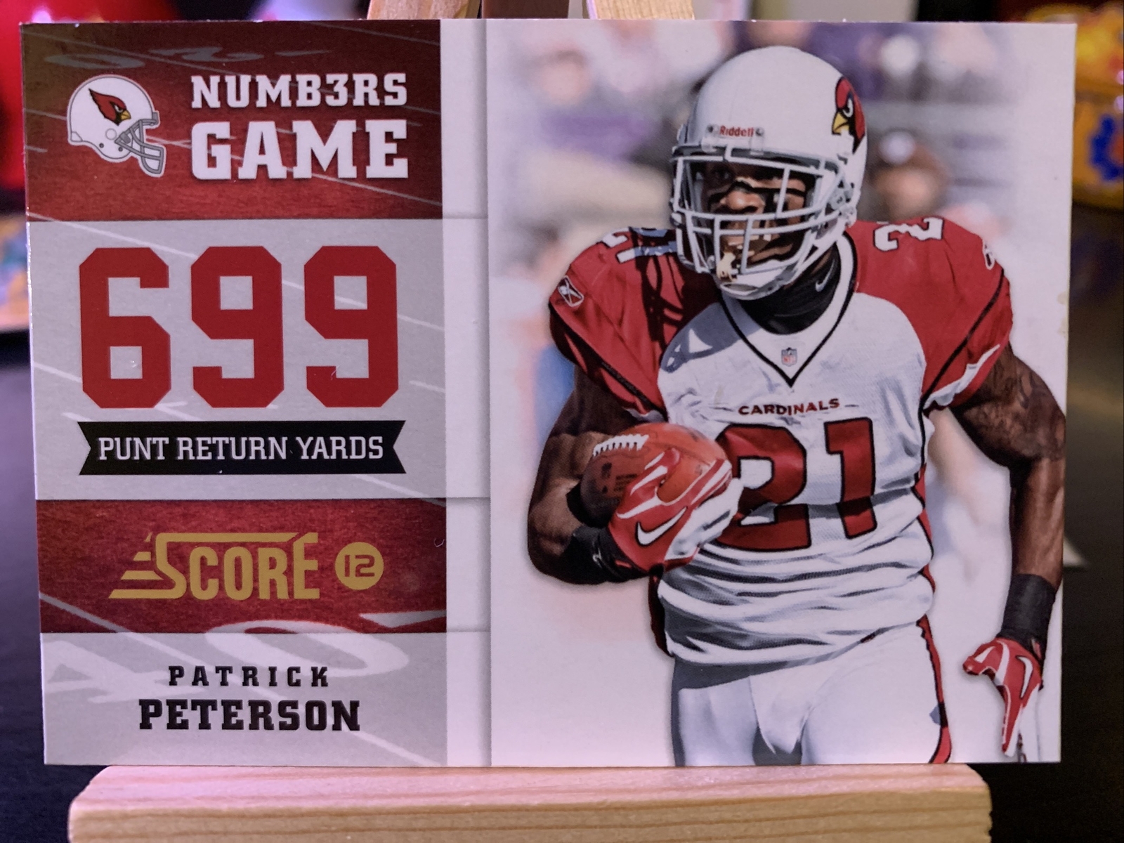 2012 Score - Numbers Game Glossy #15 Patrick Peterson for sale online ...