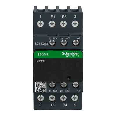 Schneider Electric LC1D258F7 Leistungsschütz 25A,110V 4p 2 Schließer+2 ...