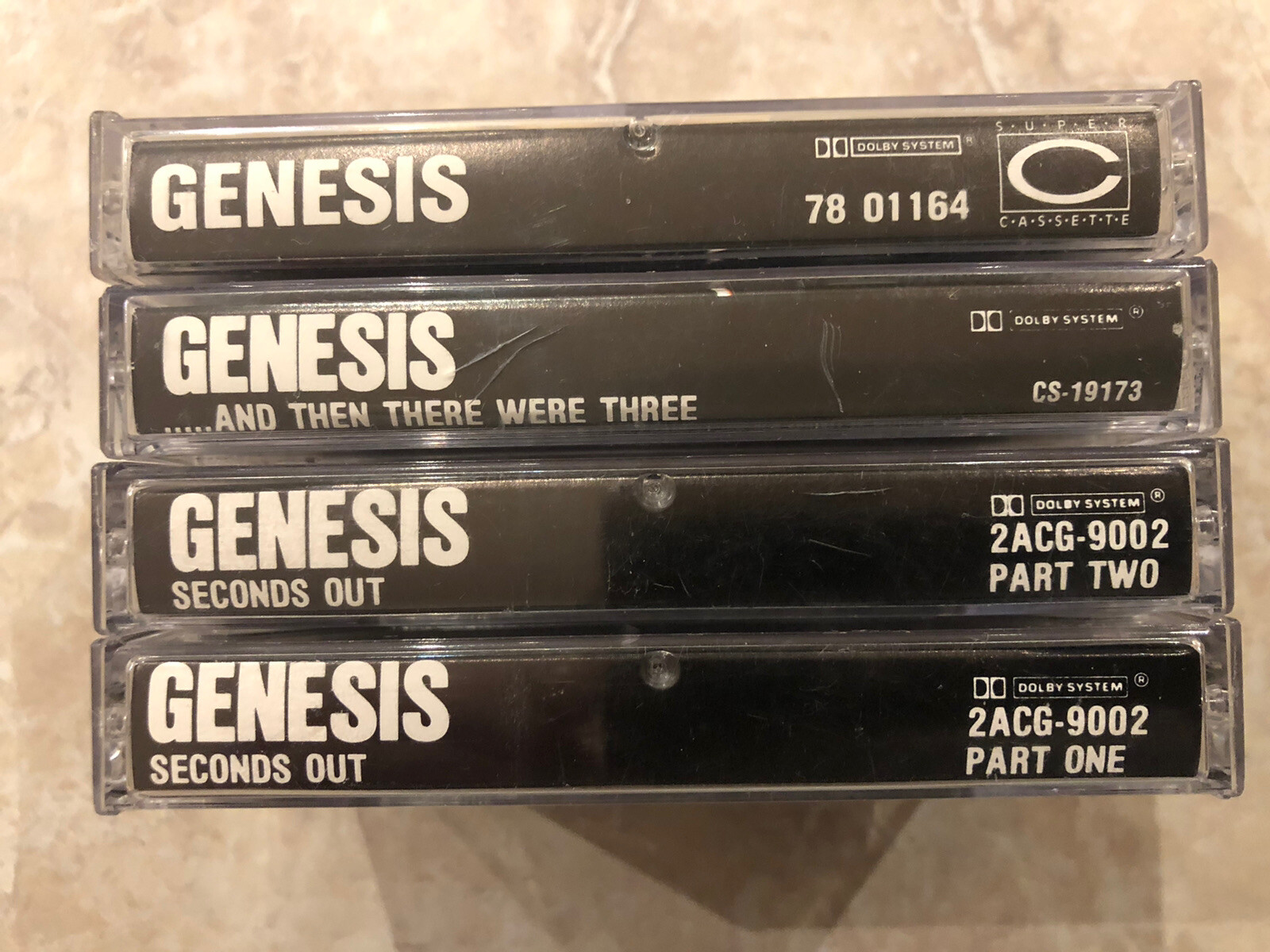 Genesis Cassette Tapes - Lot of 4 Cassettes - Vintage | eBay