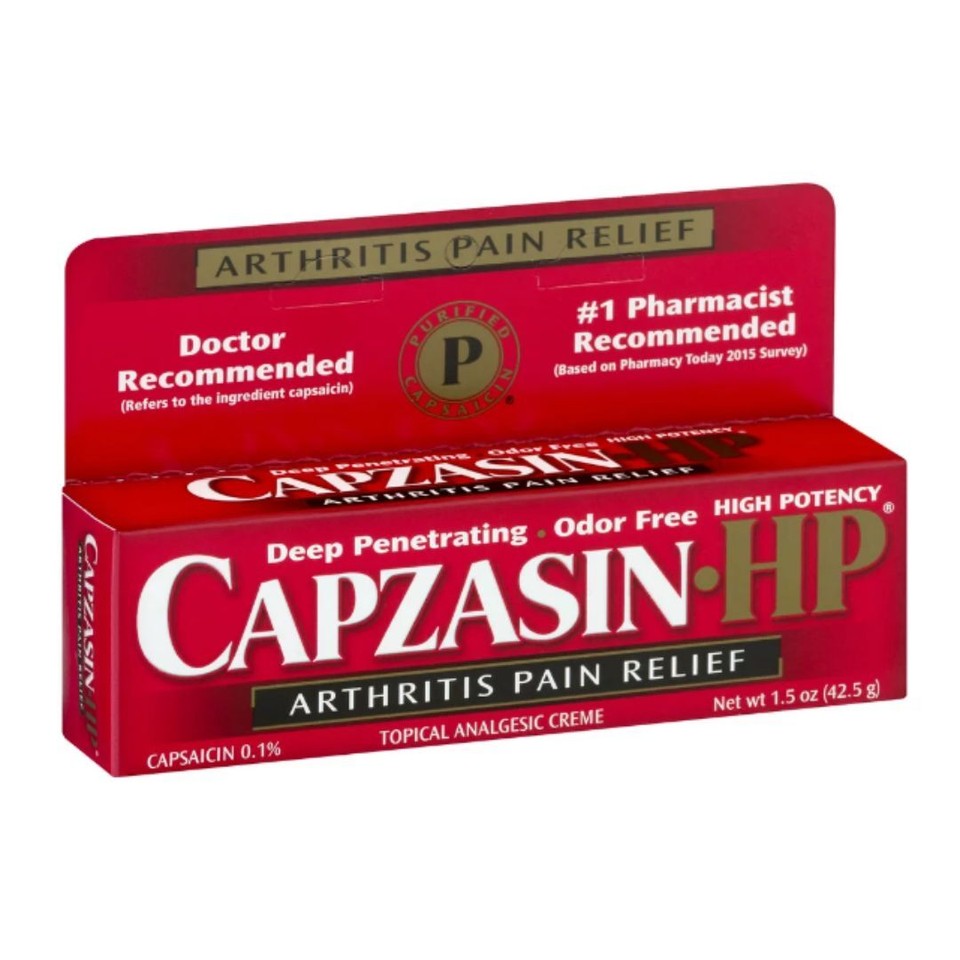 Capzasin Capzasin-HP Arthritis Pain Relief Creme 1.5 oz | eBay