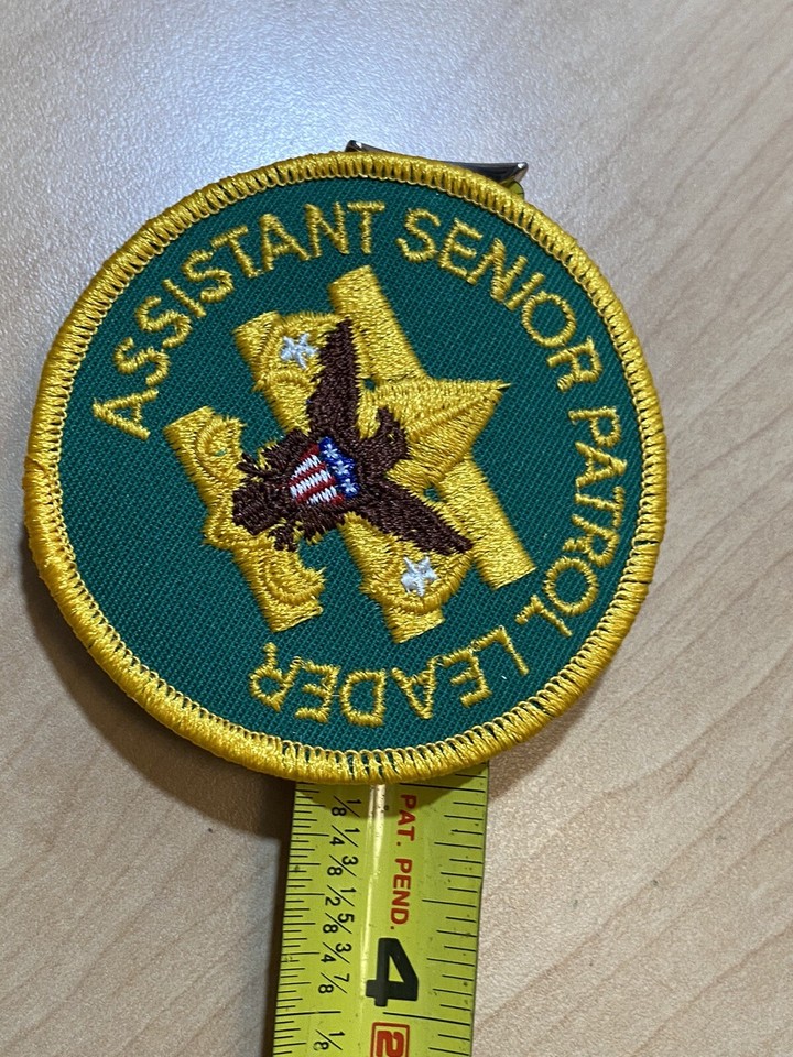Boy Scouts of America Assistant Senior Patrol Leader Patch NEW Eagle ...