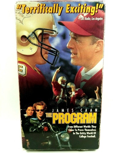 The Program (VHS, 1994) James Caan, Halle Berry, Omar Epps, Craig ...
