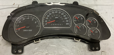 06-09 GMC ENVOY NSTRUMENT CLUSTER SPEEDOMETER TACH ODOMETER, 25937730 ...