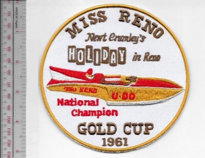 Hydroplane Miss Reno U-00 1961 Unlimited Thunderboat Racing NO TARIFF ...