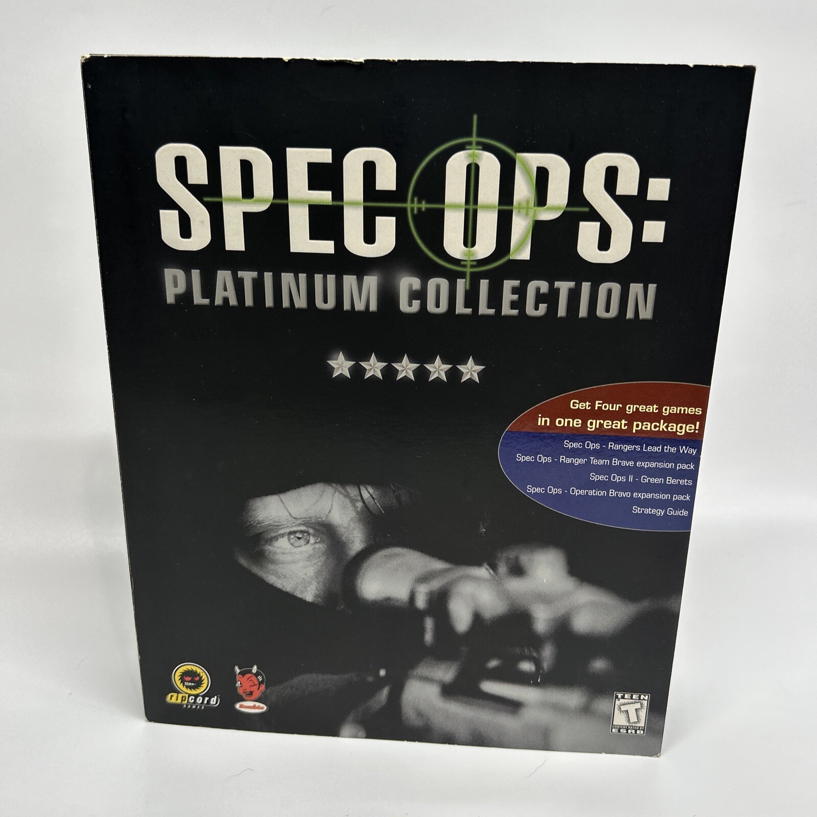 Spec Ops Platinum Collection Military Spy VTG Computer BIG BOX PC Game ...