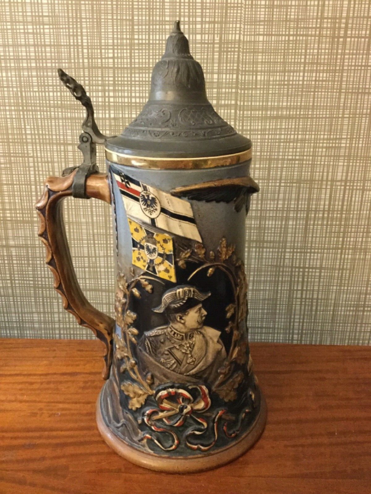 Antique German stien WW1 German stien rare battleship stien | eBay