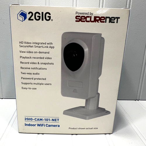 2gig CAM-101-NET Indoor HD WiFi Camera 2-Way Audio and Night Vision | eBay