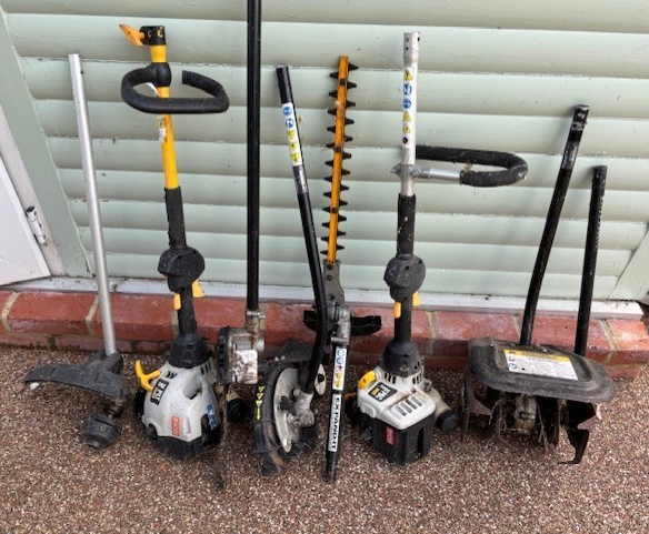 Ryobi Expand-it Garden multi tool - Strimmer, Hedge Trimmer, Chainsaw ...