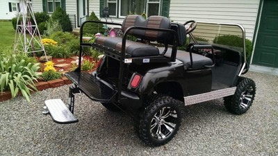 rear hitch step for Ez-go Yamaha club car Golf carts BLACK | eBay