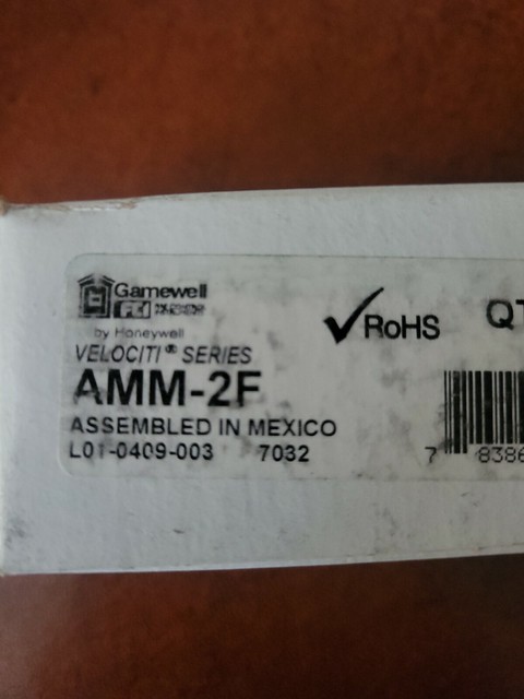 Gamewell-FCI AMM-2F Fire Alarm Monitor Module - White for sale online ...